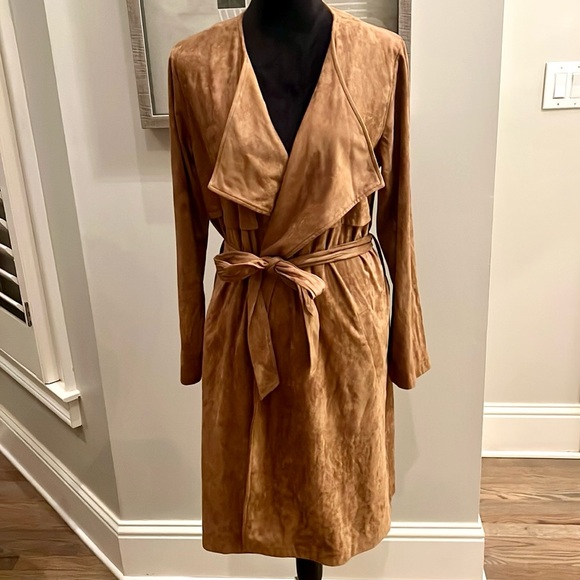 BB Dakota | Jackets & Coats | Bb Dakota Faux Suede Trench Coat | Poshmark